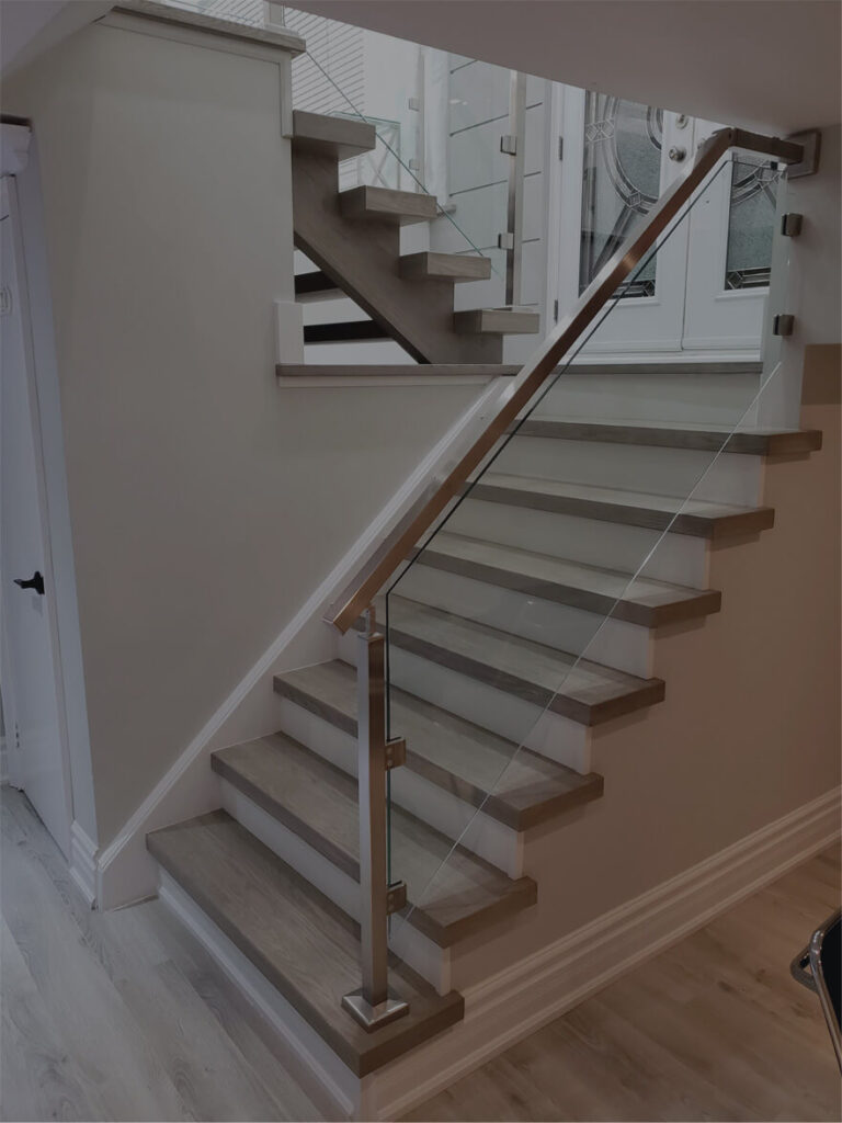 Custom stairs portfolio - before and after | Stairs 4U